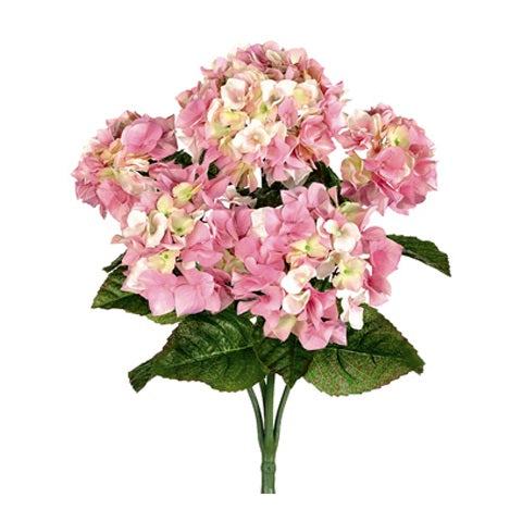Faux Pink Hydrangea | Pink Hydrangea Silk Flowers | Silk Plants Direct ...