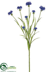 Cornflower Blue Artificial Flowers | Faux Flowers | Silk Plants Direct